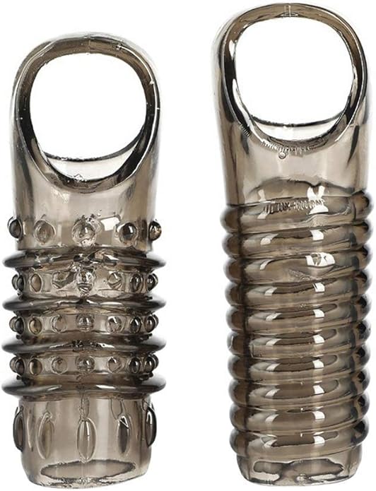 Amazon.com: Silicone Reusable Pêŉiš Sleeve Flexible Gláns Sleeve Pêŉiš ...