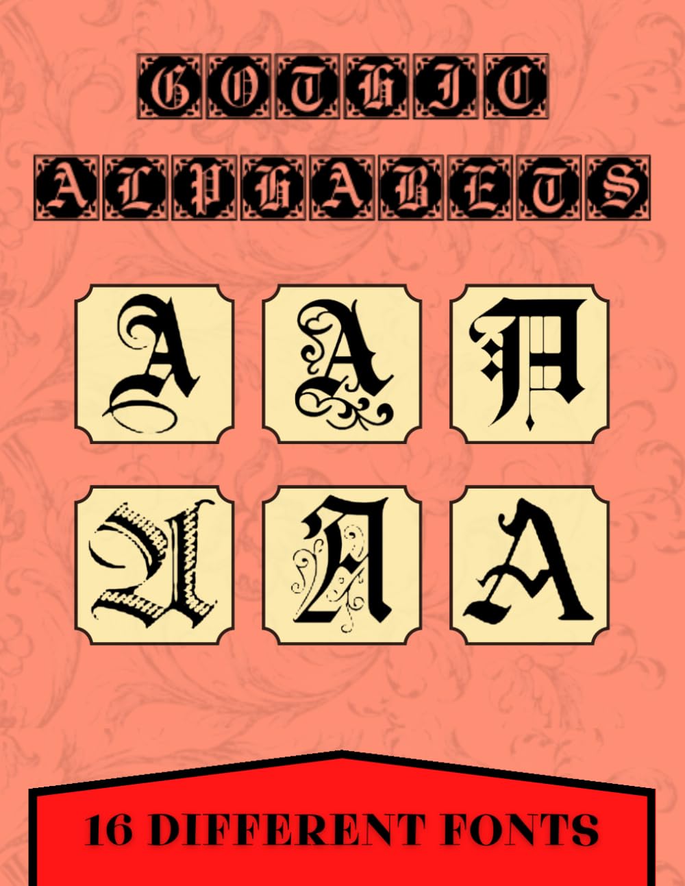 Mua Gothic Alphabets 16 Different Fonts: Old English and Blackletter ...