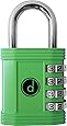 Padlock - 4 Digit Combination Lock for Gym, Sports, School & Employee ...
