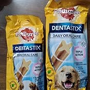 Buy Pedigree Dentastix Large Breed (25 kg+) Oral Care Dog Treat (Chew ...