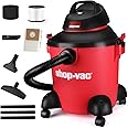 Amazon.com: Shop-Vac 8 Gallon 4.0-Peak HP Wet/Dry Vacuum, 3 in 1 ...
