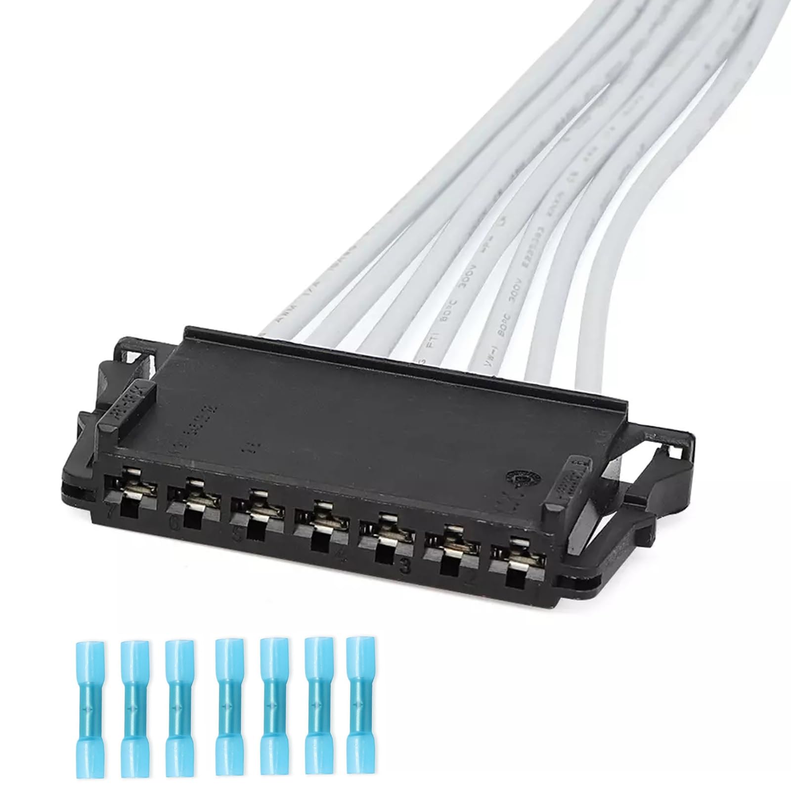 CTTMEOOB Rear Tail Light Bulb Wired Connector Plug Prewired for ...