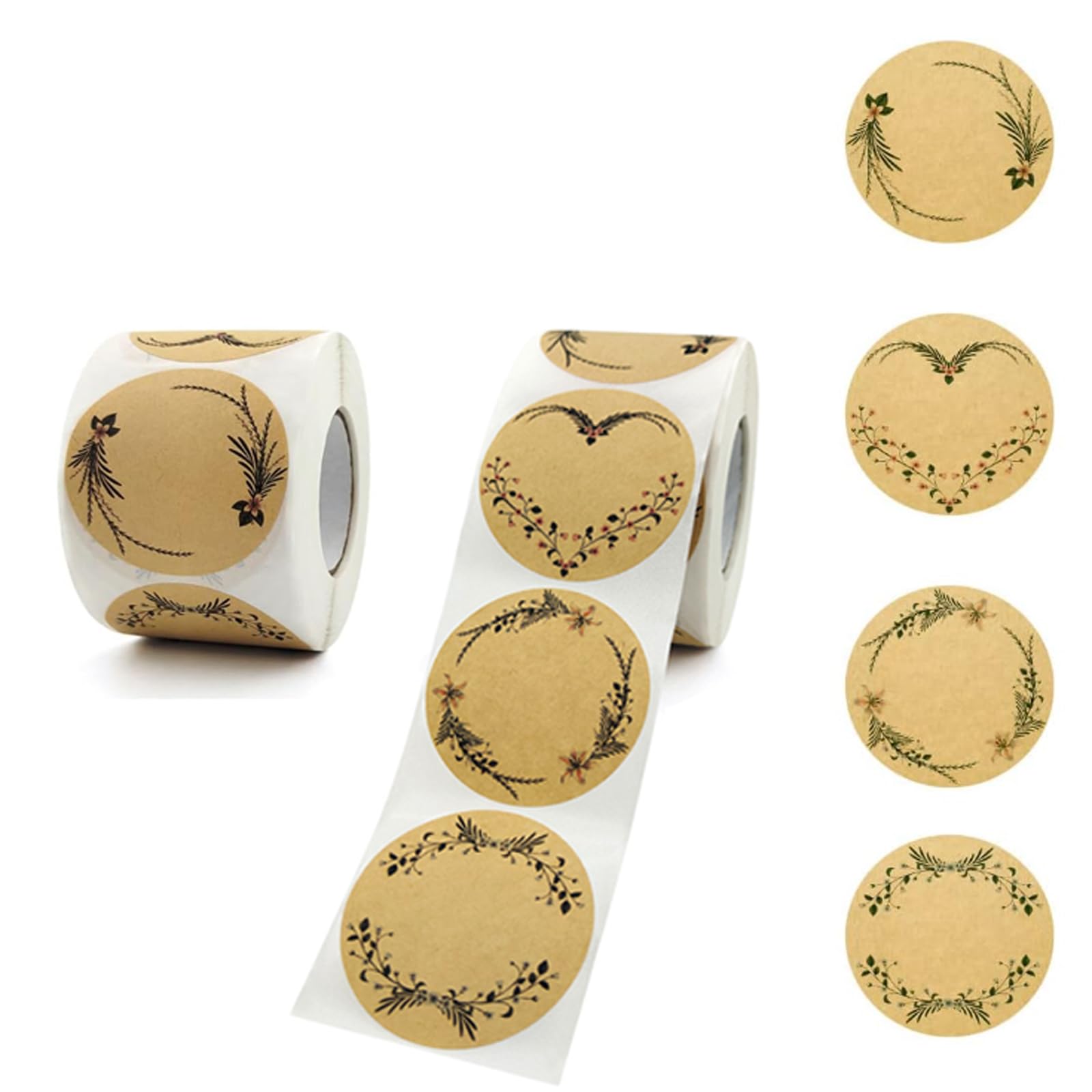 Mua 2" Canning Labels for Jars & Lids, 500 Labels per Roll, 4 Different ...