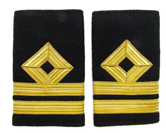 Epaulette Merchant Navy Second Officer - Second Mate Deck Slip-On R930 ...