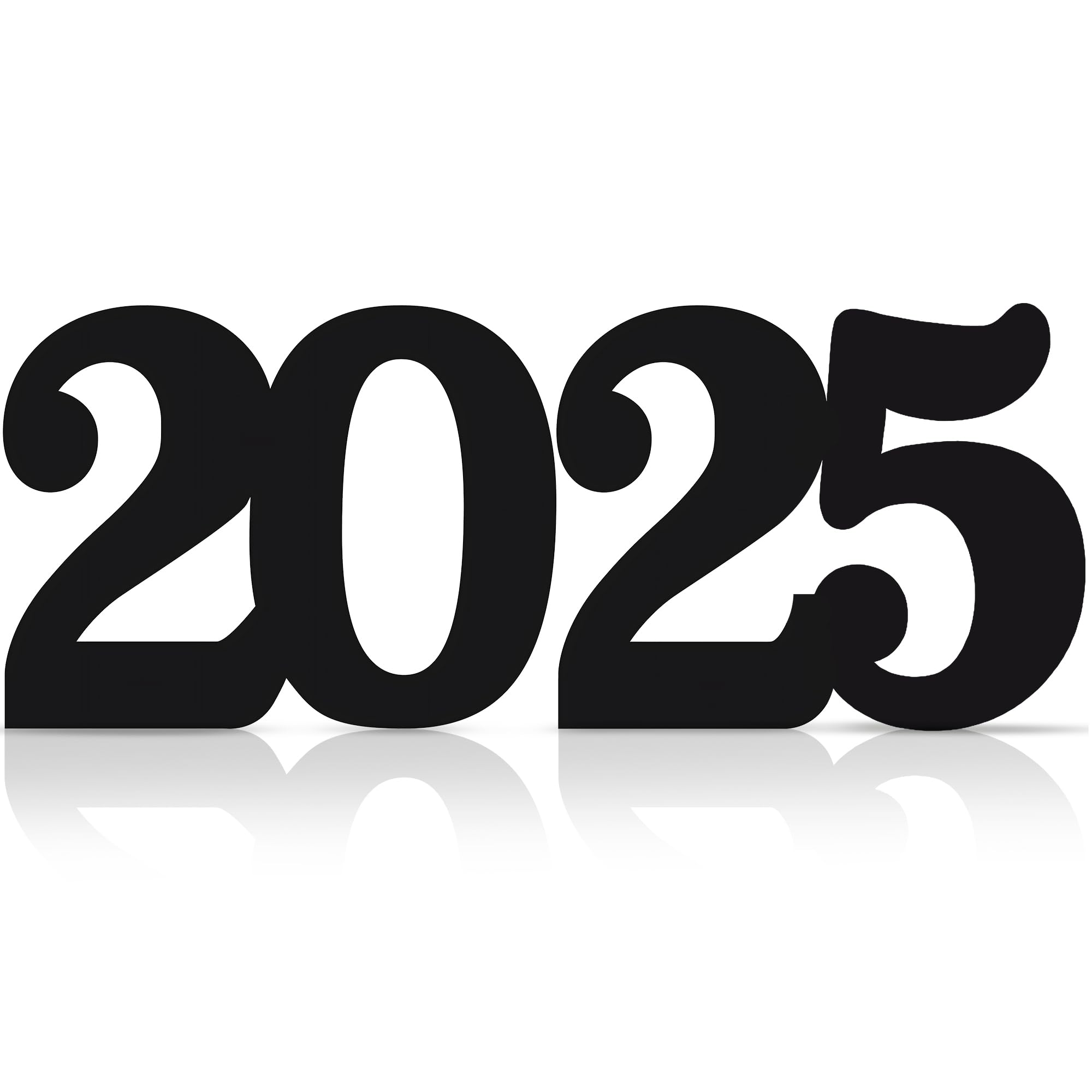 KatchOn, Black 2025 Wooden Numbers Sign - Graduation Props | Grad 2025 ...