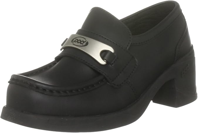 Pod Youth Fame Black School Shoe Fame 12.5 Child UK: Amazon.co.uk ...