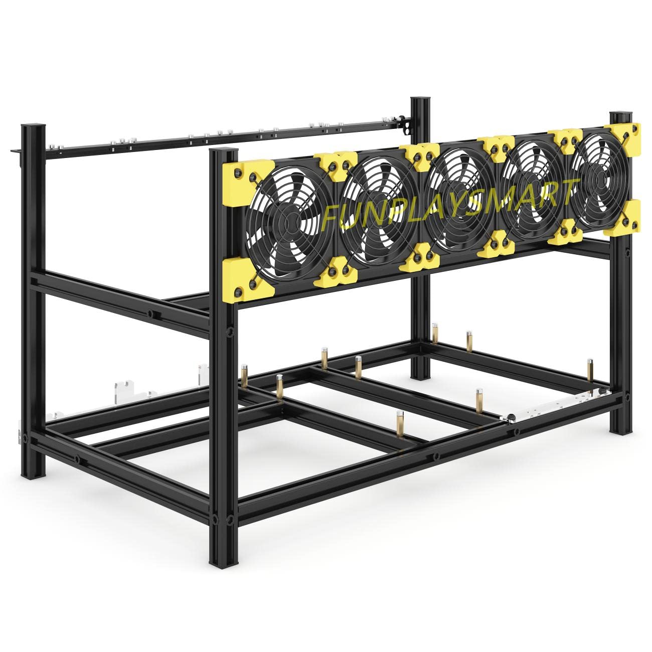 Mua Funplaysmart V4C 6-GPU Aluminum Miner Case, Stackable ...