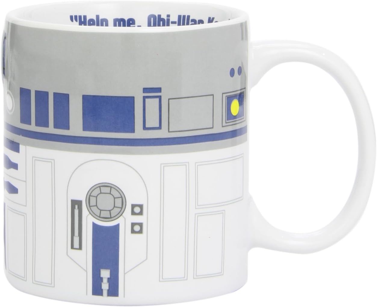 Amazon.com | Zeon - Mug Star Wars R2D2 Relief 2D - 5024095216905 ...