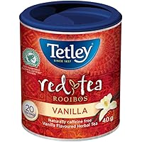 Tetley Tea Rooibos Vanilla (Red-Tea), 20 -Count : Amazon.ca: Grocery ...
