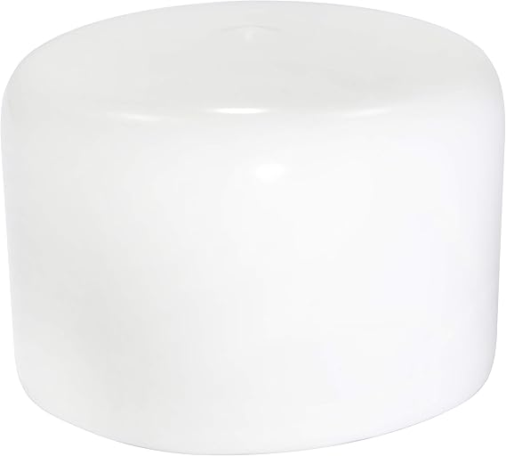 Amazon.com: Prescott Plastics 8 Pack: White Vinyl Round Pipe End Cap ...