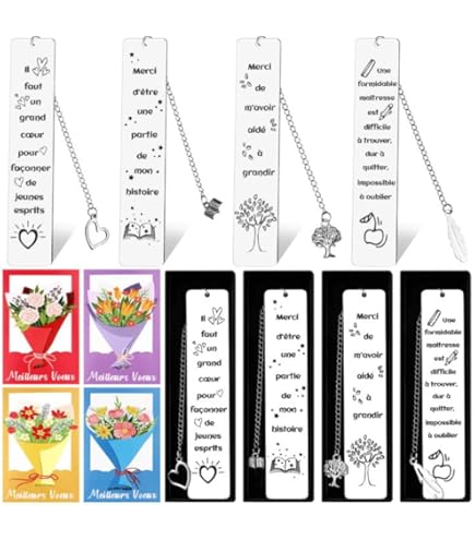 Cadeau Pour Le Professeur Cadeau En Français Pour Enseignante - Un ...