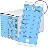 Amazon.com: Donkey Key Tags, Laminated Self-Protecting (250 Tags Per ...