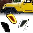 Amazon.com: KENRTIR for 1997-2006 Jeep Wrangler TJ Front Fender Side ...