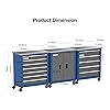LARBANKE Combination Tool Cabinet,3 Different Types of Tool Cabinets ...