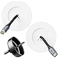Amazon.com: VCELINK in Wall Cable Management Kit with Hole Saw Drill ...