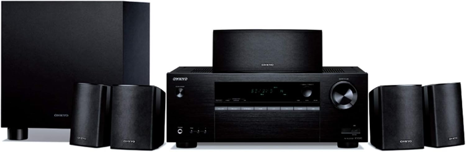 ONKYO AVX-391 WMP Negro Sistema DE Cine EN CASA 5.1 Receptor HT-R395 ...