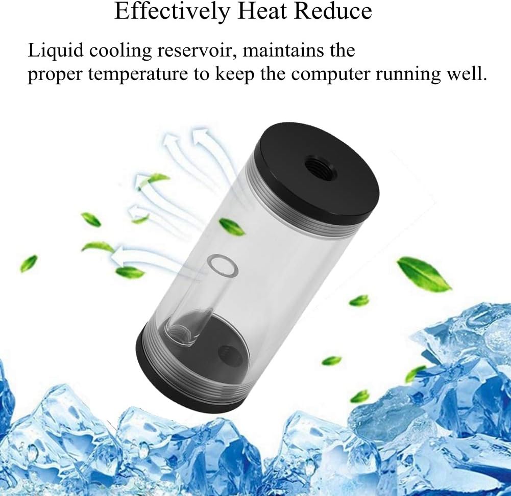 fasient Computer Water Cooling Reservoir, PC Liquid Water Cooling ...