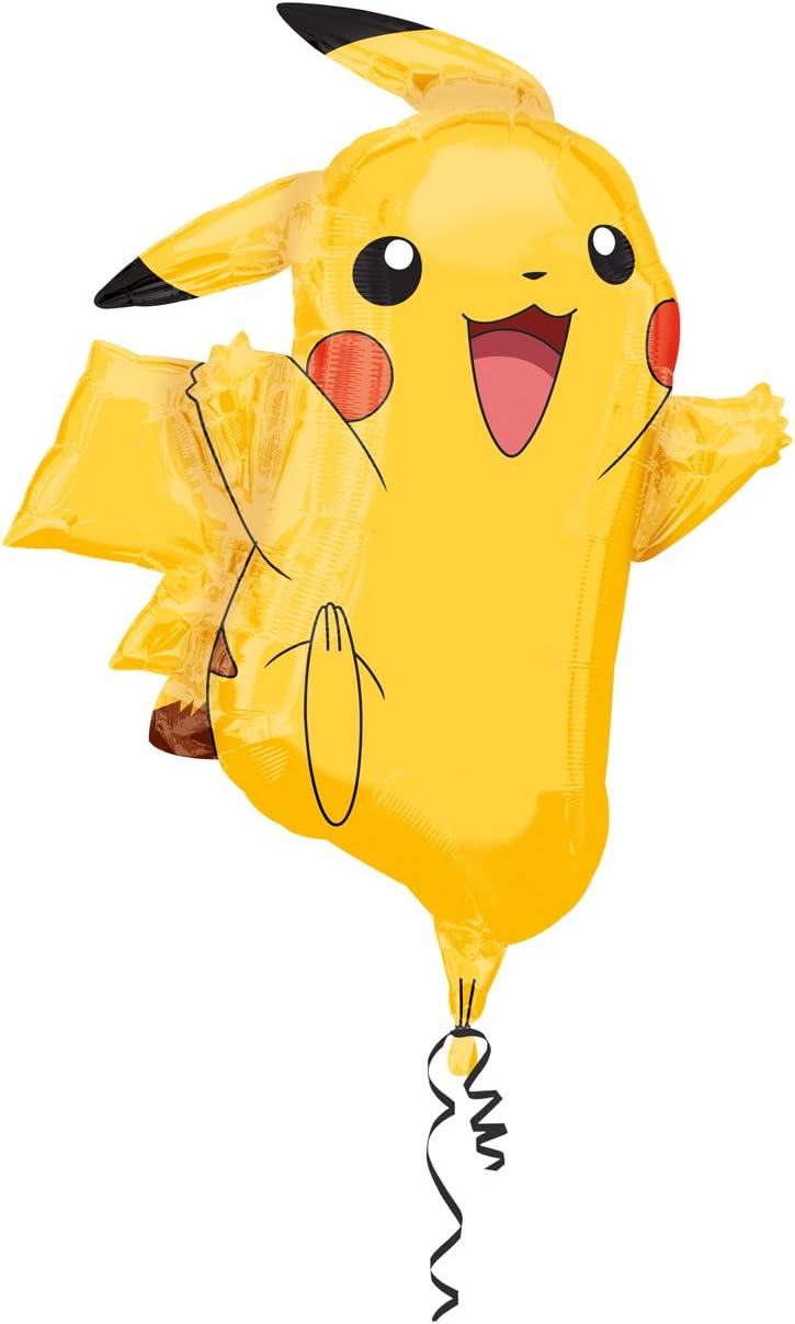 'Amscan International 2946001 24.5 Pokémon Pikachu Super Forma ...