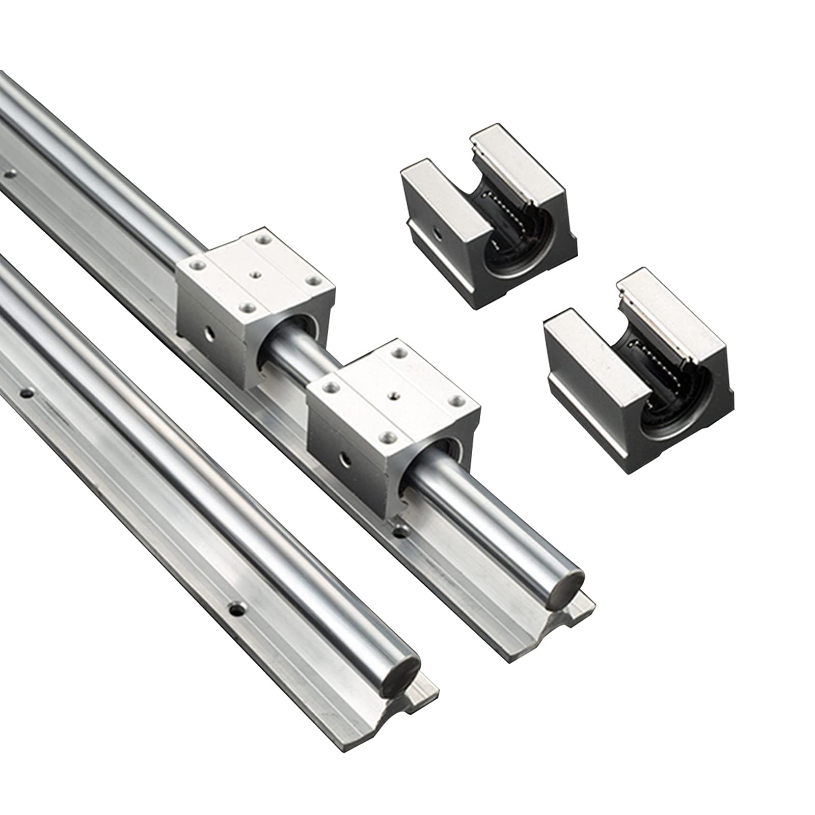 Mua 2PCS Linear Rails SBR12 1000mm Linear Guide Rails with 4PCS SBR12UU ...