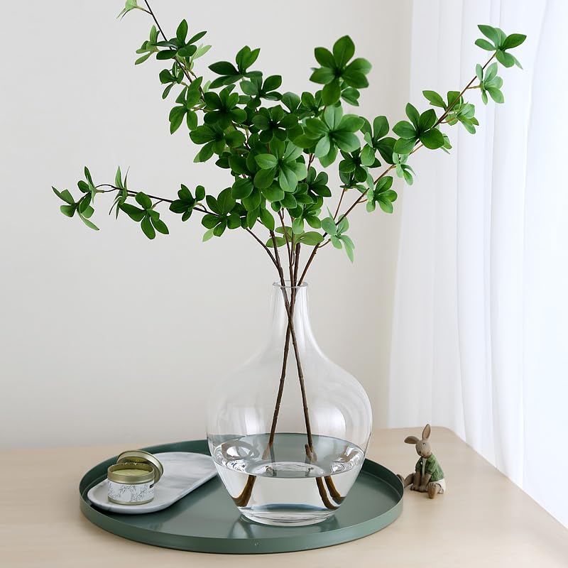 Elegantes Tedi Vase Glas Ebenbild