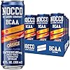 NOCCO BCAA Energy Drink Blood Orange - 12 Fl Oz (Pack of 12) - 180mg of ...
