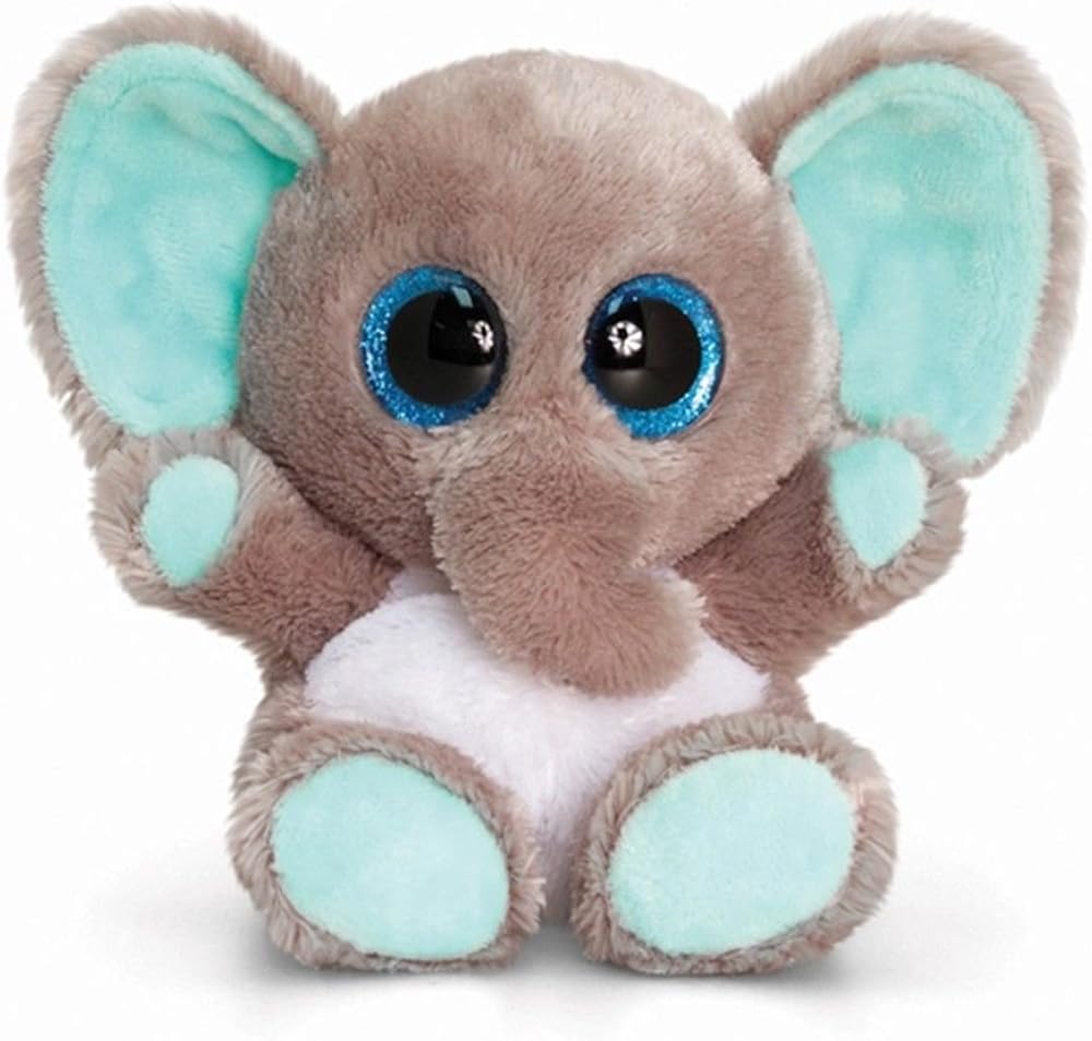 Keel Toys Animotsu Elephant Plush Toy : Amazon.co.uk: Toys & Games