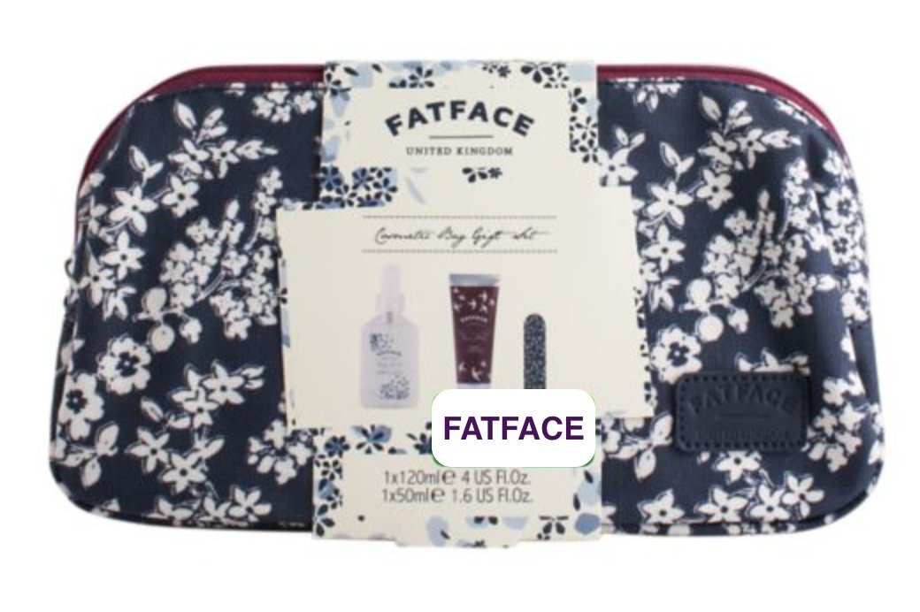 Fat Face Ladies Cosmetic Bag: Amazon.co.uk: Beauty