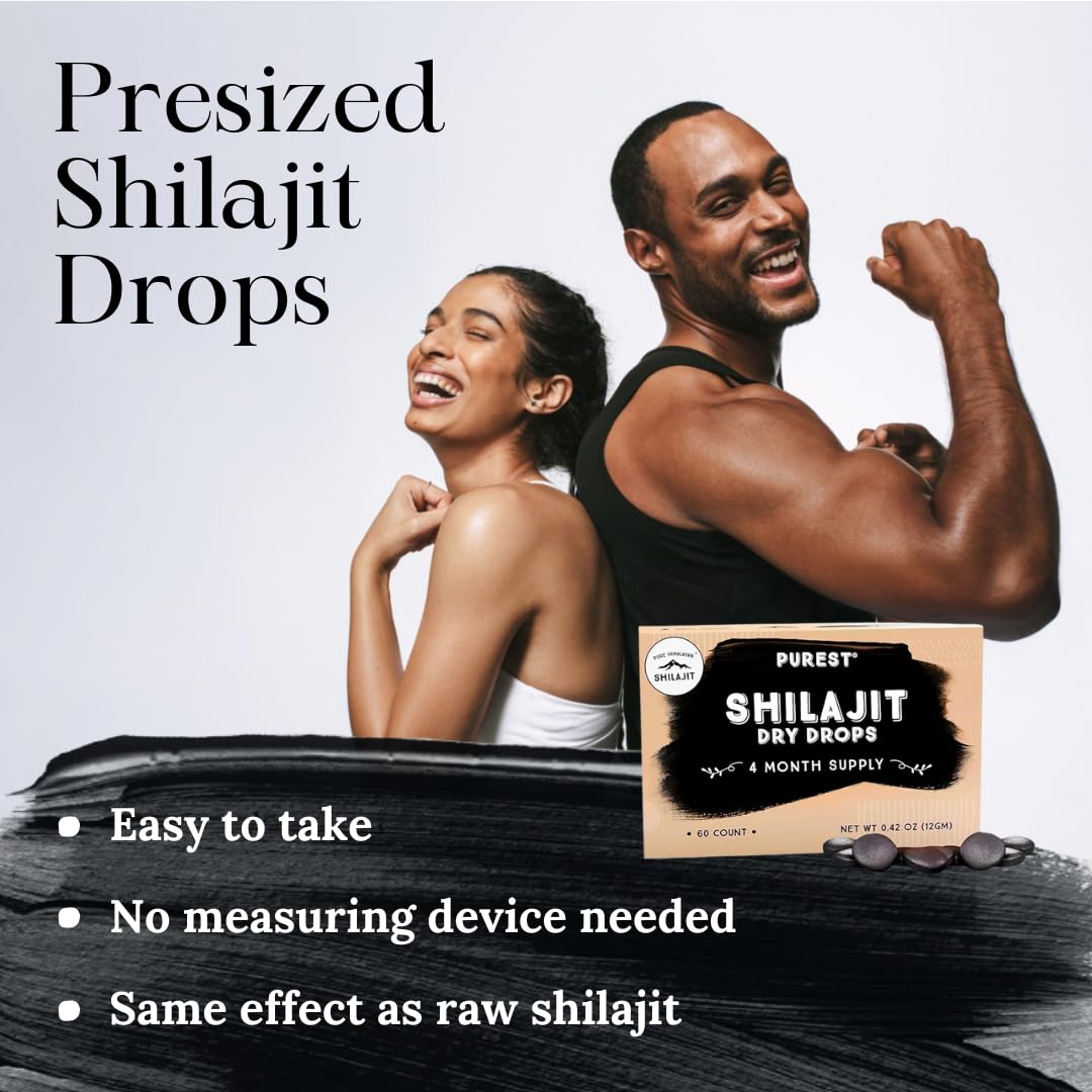 Mua Pure Himalayan Shilajit Dry Drops, 100% Pure Natural Shilajit ...