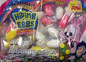Amazon.com : Ravi Easter Hiding Marshmallow Egg Candy 12oz Bag (Pack of ...