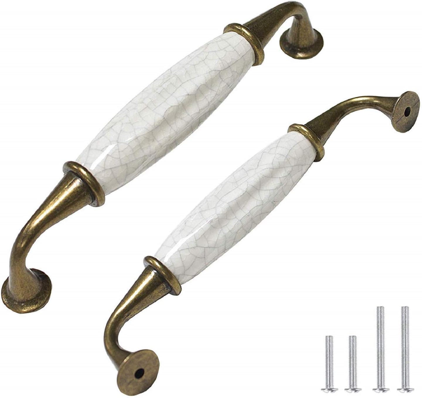 15 Pack Vintage Cabinet Pulls Antique Bronze Drawer Pull Handles ...