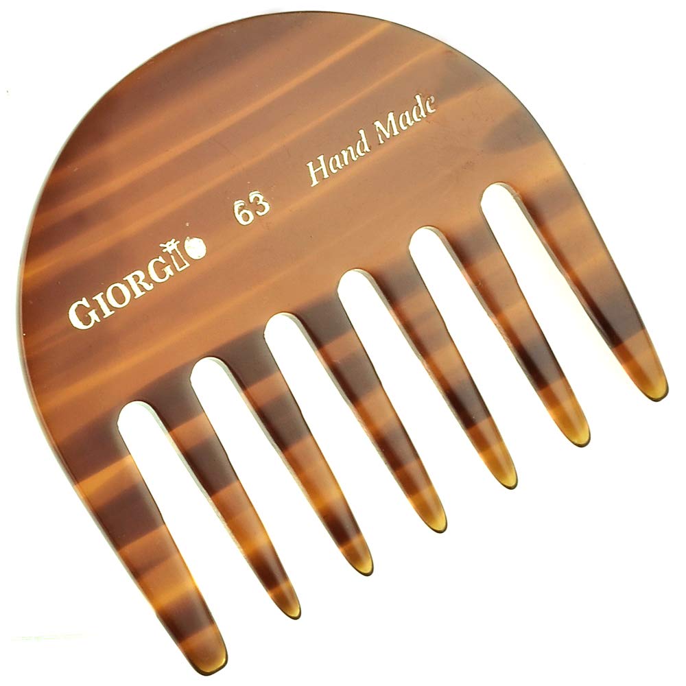 G28 & G63 Small Travel/Purse Hair Detangling Comb, Wide Teeth Pocket ...