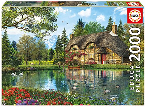 Flint Cottage Jigsaw Puzzle - 3000 Piece Jigsaw Puzzle