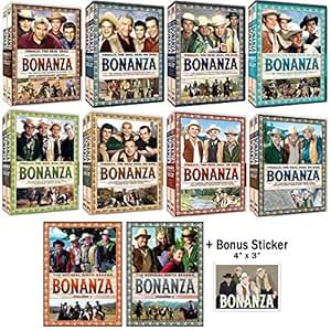 Amazon.com: Bonanza: Classic TV Series Complete Seasons 1-9 DVD ...