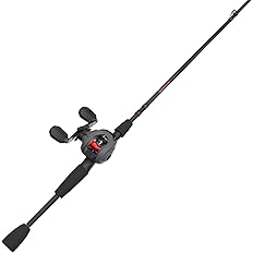 Quantum Invade Baitcast Reel and Fishing Rod Combo, 6'6" IM6 Graphite 1 ...