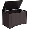 Amazon.com: VASAGLE Lift Top Entryway Storage Chest/Bench with 2 Safety ...