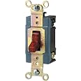 Eaton AH1201PL 15 Amp 120/277V Industrial Grade Toggle Switch with ...