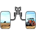 Amazon.com: Kubota RTV Side Mirrors, 2-Pack Rearview Mirror Kit for ...