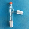 Glass 3 Way Adapter Distilling Thermometer Adapter, Distillation Head ...