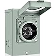 Amazon.com: PAULINN 30A Generator Power Inlet Box NEMA 3R Generator ...