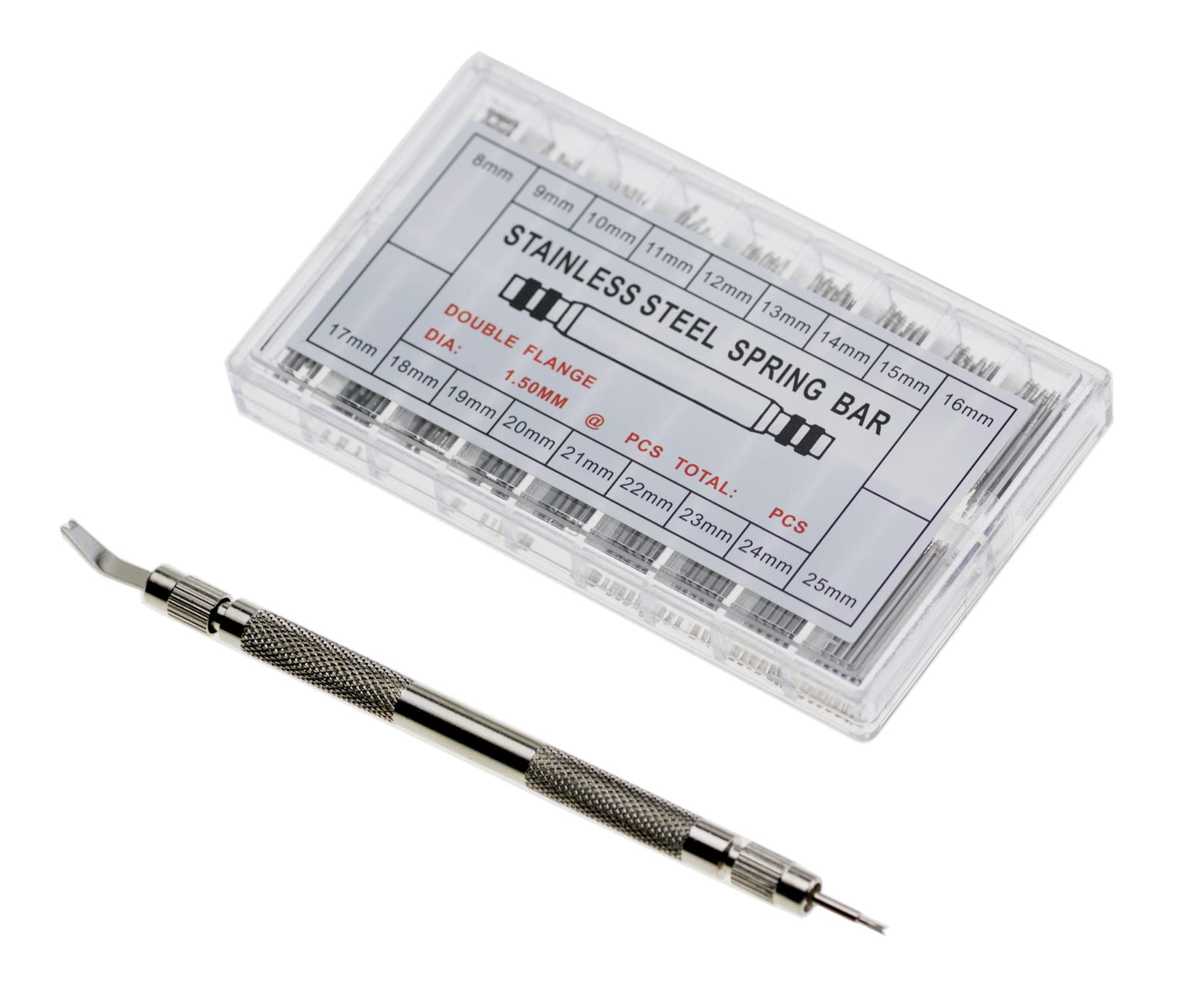 Mua 360 pcs 8-25 mm watch stainless steel spring bars + pins watch ...