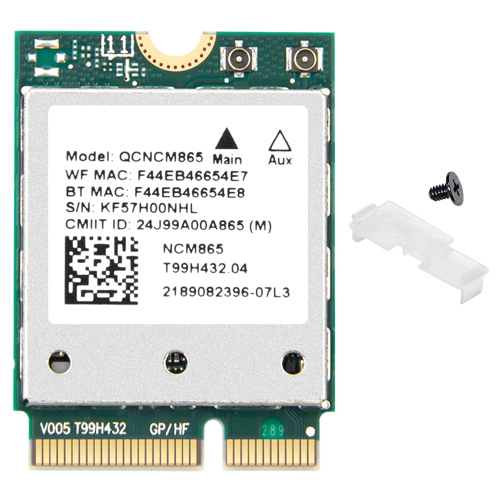 Mua WiFi 7 Card for AMD Motherboards - QCNCM865 5800Mbps M.2 Key E Tri ...