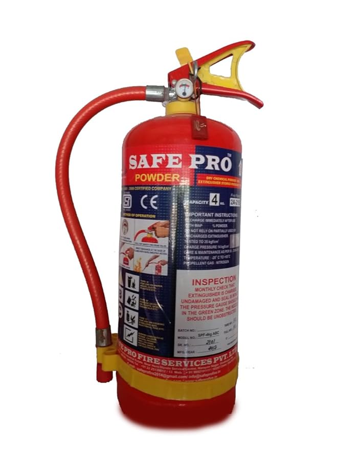 Safepro Safe Pro Abc 4 Kg Color-Red: Amazon.in: Home Improvement
