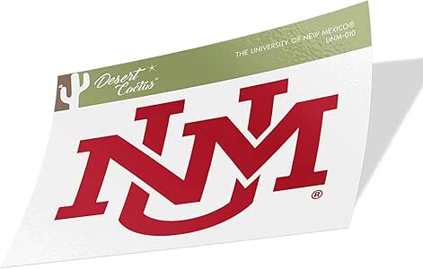 Amazon.com: University of New Mexico UNM Lobos NCAA Vinyl Decal Laptop ...