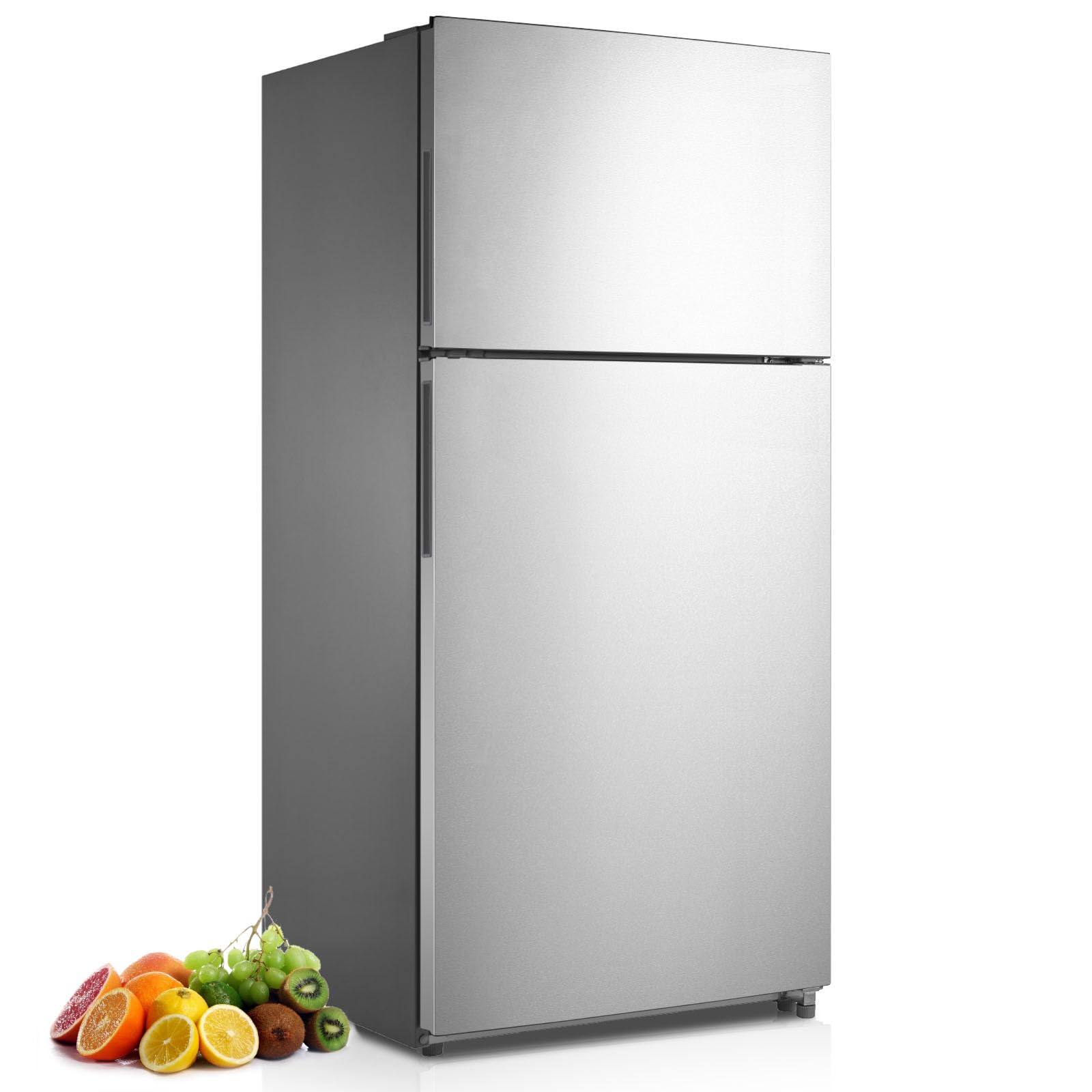 Techomey 30" Freestanding Top Freezer Refrigerator, 18.0 Cu. Ft. Frost ...