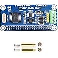 Amazon.com: Waveshare RS485 CAN HAT, Compatible with Raspberry Pi 5/4B/3B/Zero/Zero W/Zero 2W ...