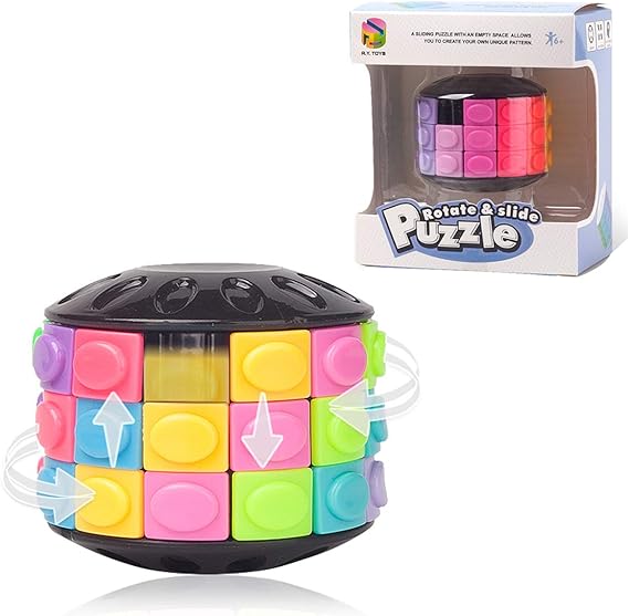 R.Y.TOYS Rubix Cube,New Year's Gift,Fidget Toy for Adults/Teens/Boys ...