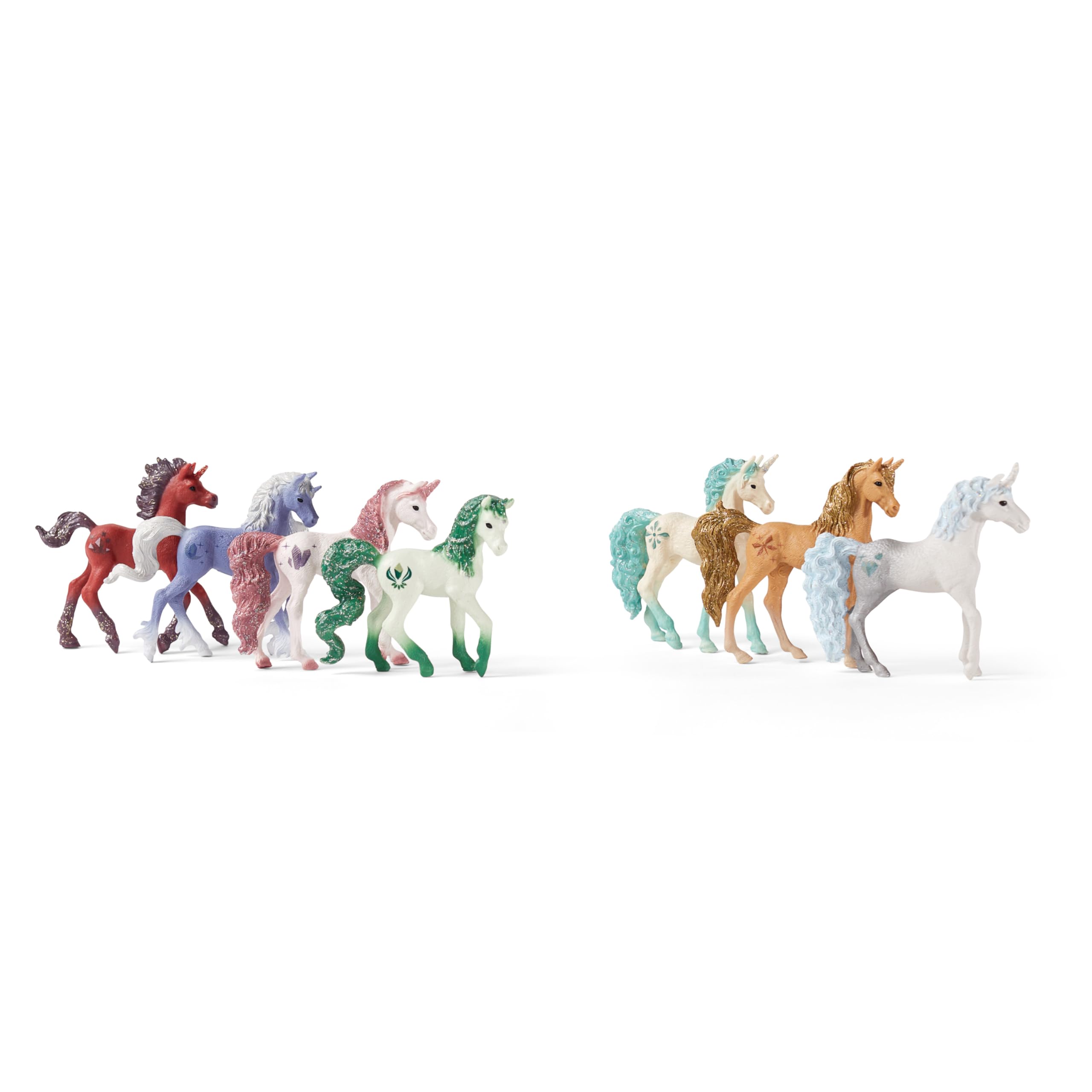 Mua bayala 7-Piece Gemstone Collectible Unicorn Toy Set with 7 Unique ...