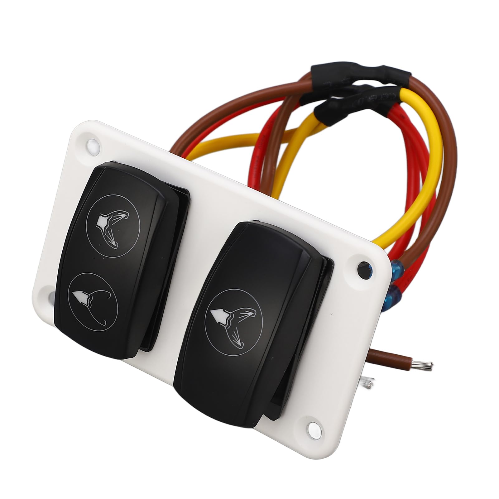 Marine Toilet Switch Panel, DC12 24V Marine Toilet Control Panel Switch ...
