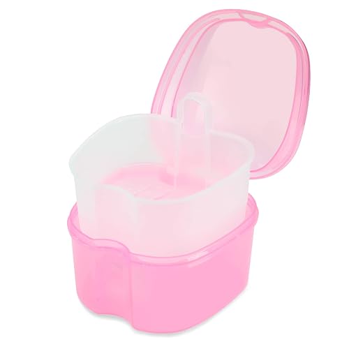 Dental Orthodontic Retainer Container Cleaning Case,Denture Bath Box ...
