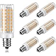 E12 LED Bulb Dimmable 7W C7 Bulb Equivalent to E12 Halogen Bulb 60W, Warm White 3000K T6 Base ...
